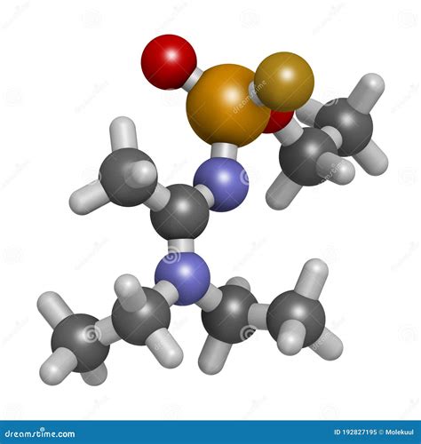 Novichok Agent A 234 Molecule Chemical Structure As Proposed By