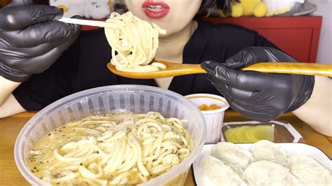 국물이 진한 들깨 칼국수 먹방 💕💖🎀kalguksu With Perilla Seed Mukbang Youtube