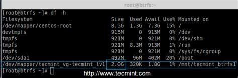 how to create and manage btrfs file system in linux