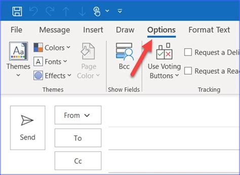 how to add voting buttons when sending emails in outlook