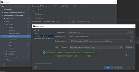 can t make php cs fixer work ides support intellij platform jetbrains