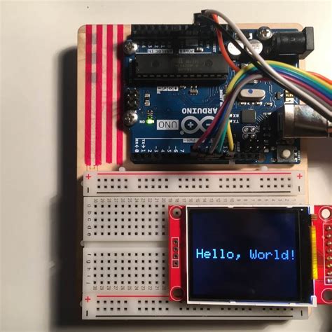 ein tft display am arduino anschließen