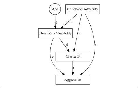 Diagram Of Structural Equation Modeling Predicting Aggressive Behavior