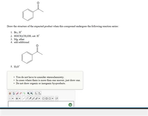 Solved Draw The Structure Of The Expected Product When This