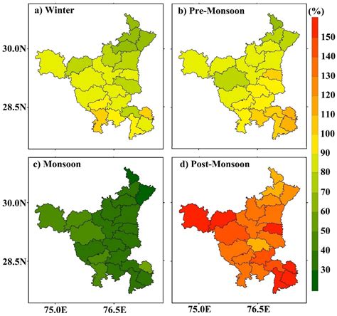 Sustainability Free Full Text Spatio Temporal Analysis Of Rainfall