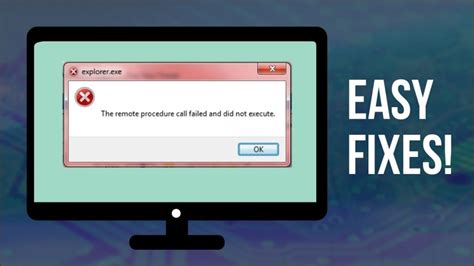 fix the remote procedure call failed error [solved]