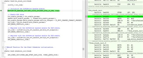 iar debugging problem falls to infinite loop after running svc