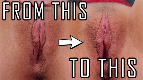 my pussy before and after i watched porn watch how lips get opened and