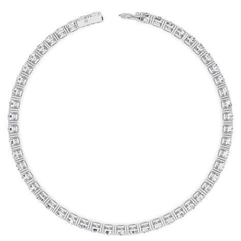 Four Prong 8 Ct Tw Natural Diamond Tennis Bracelet For Sale At 1stdibs