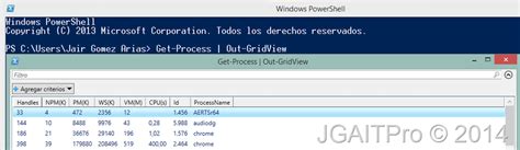windows powershell out gridview jgaitpro