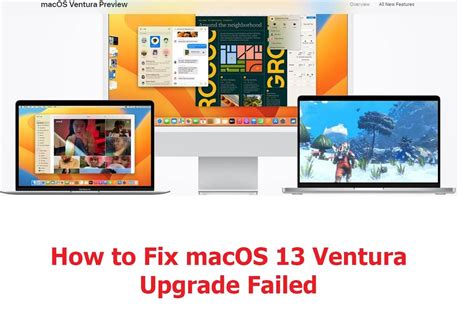 7 ways to fix macos 13 ventura update failed [solved] easeus