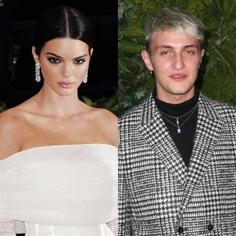 Kendall Jenner Saludó Con Un Beso A Anwar Hadid Frente A Bella Hadid