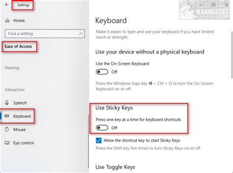 how to fix shift key not working majorgeeks