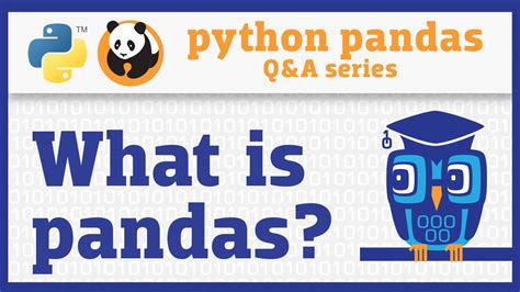 what is pandas introduction to the qanda series youtube