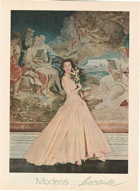 1952 Modess Sanitary Napkins Print Ad Good Housekeeping Ebay
