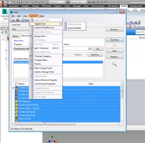 solved force generate visualization file for whole vault autodesk