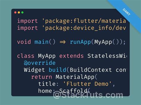 how to get the root directory path in flutter stacktuts