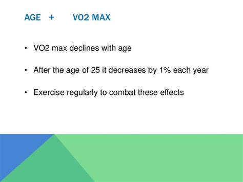 Aerobic Capacity Chart