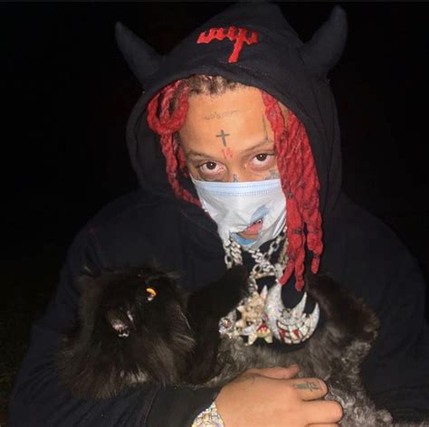 Trippie Redd Trippie Redd Travis Scott Red Hair Pictures Emo Pfp