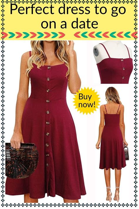 Berydress Womens Casual Beach Summer Dresses Solid Cotton Flattering A
