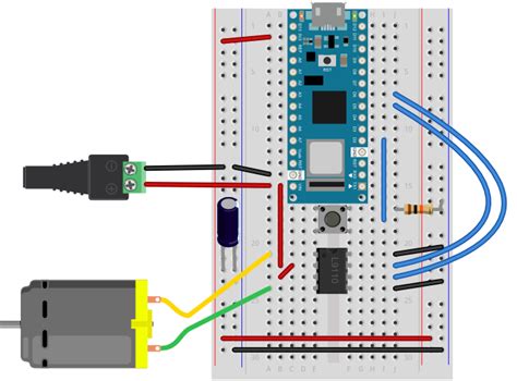 lab dc motor control using an h bridge itp physical computing