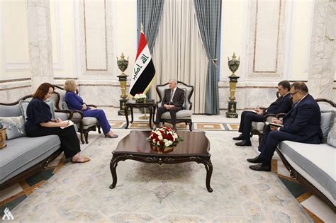 رئيس الجمهورية يؤكد أهمية العلاقات القائمة بين العراق وأستراليا شبكة