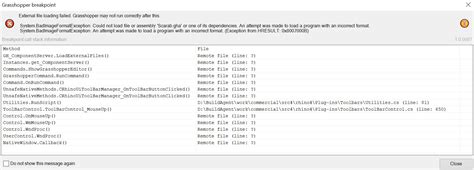 grasshopper in rhino6 error loading components grasshopper mcneel forum