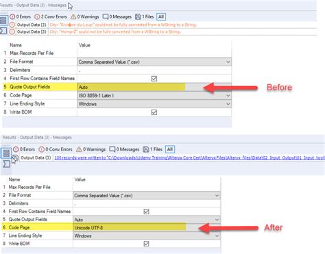 solved could not be fully converted from wstring to a str alteryx