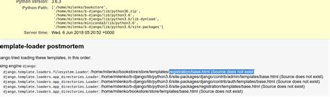 django template loader postmortem stack overflow