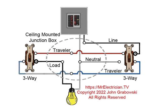 Wiring Diagram 3 Way Switch Two Lights Wiring Digital And Schematic