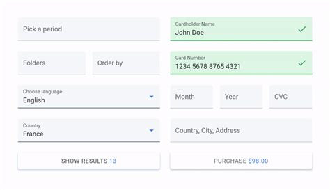 material ui card stripe payment form with reactjs and