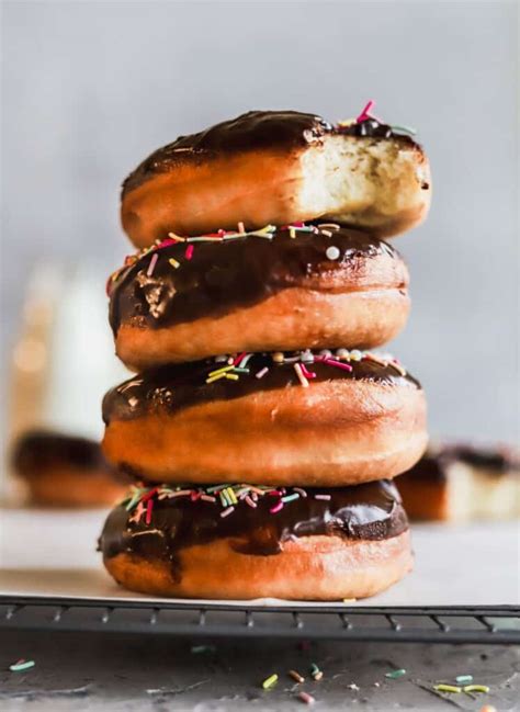 Chocolate Glazed Doughnuts Stephanies Sweet Treats Stephanie Rutherf