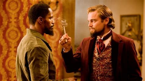 during the filming of django unchained the production