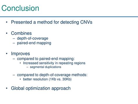 Ppt Detecting Copy Number Variation With Short Paired Reads