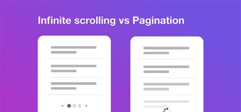 infinite scroll vs pagination in ux design by sannan malik geek