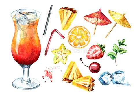 Illustration Sex Beach Cocktail Stock Illustrations 379 Illustration