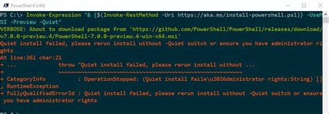 install powershell 7 preview 6 spiceworks