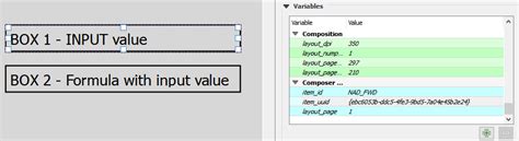 qgis composer read entered textbox value in another textbox