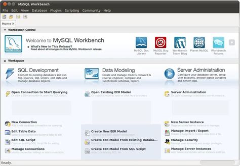 administering and monitoring mysql using the mysql workbench techotopia