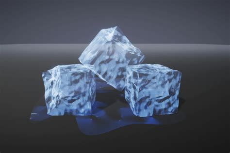 Ice Shader Melting Ice Cubes Vfx Shaders Unity Asset Store