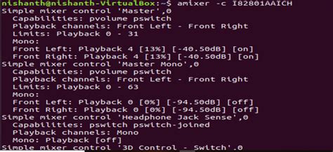 amixer command in linux with examples geeksforgeeks