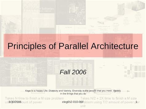 Ppt Principles Of Parallel Architecture Dokumen Tips