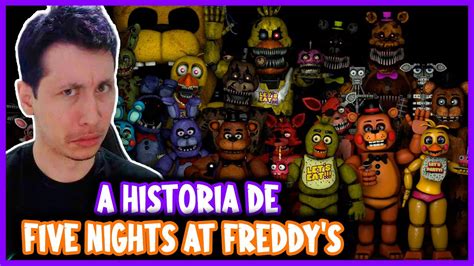 Moreno Reagindo A A HistÓria Completa De Five Nights At Freddys Youtube