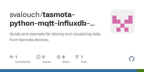 github svalouch tasmota python mqtt influxdb grafana example guide