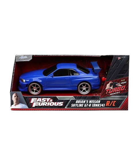 Jada Toys Fast And Furious 1 24 Scale Remote Control Brians Nissan