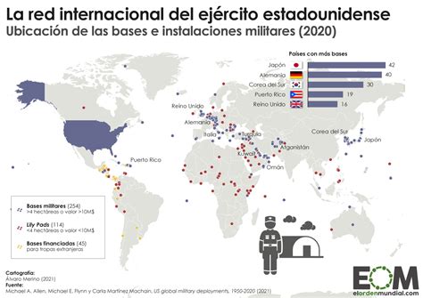 Así Ha Cambiado La Presencia Militar De Estados Unidos En El Mundo