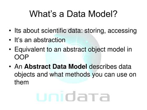 ppt unidata s common data model and the thredds data server