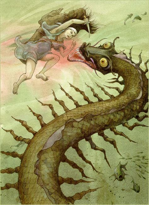 Сказочные Иллюстрации Trina Schart Hyman The Serpent Slayer And