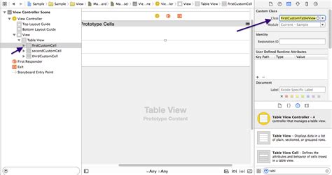 uitableview with more than one custom cells with swift stack overflow