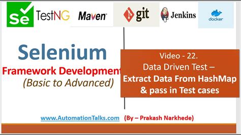 selenium framework basic 22 data driven test part 7